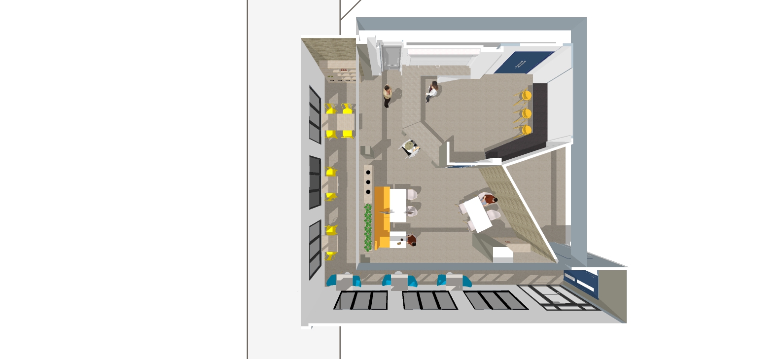 Amspec refurbish cafe for local charity, Embrace Wigan & Leigh | Amspec