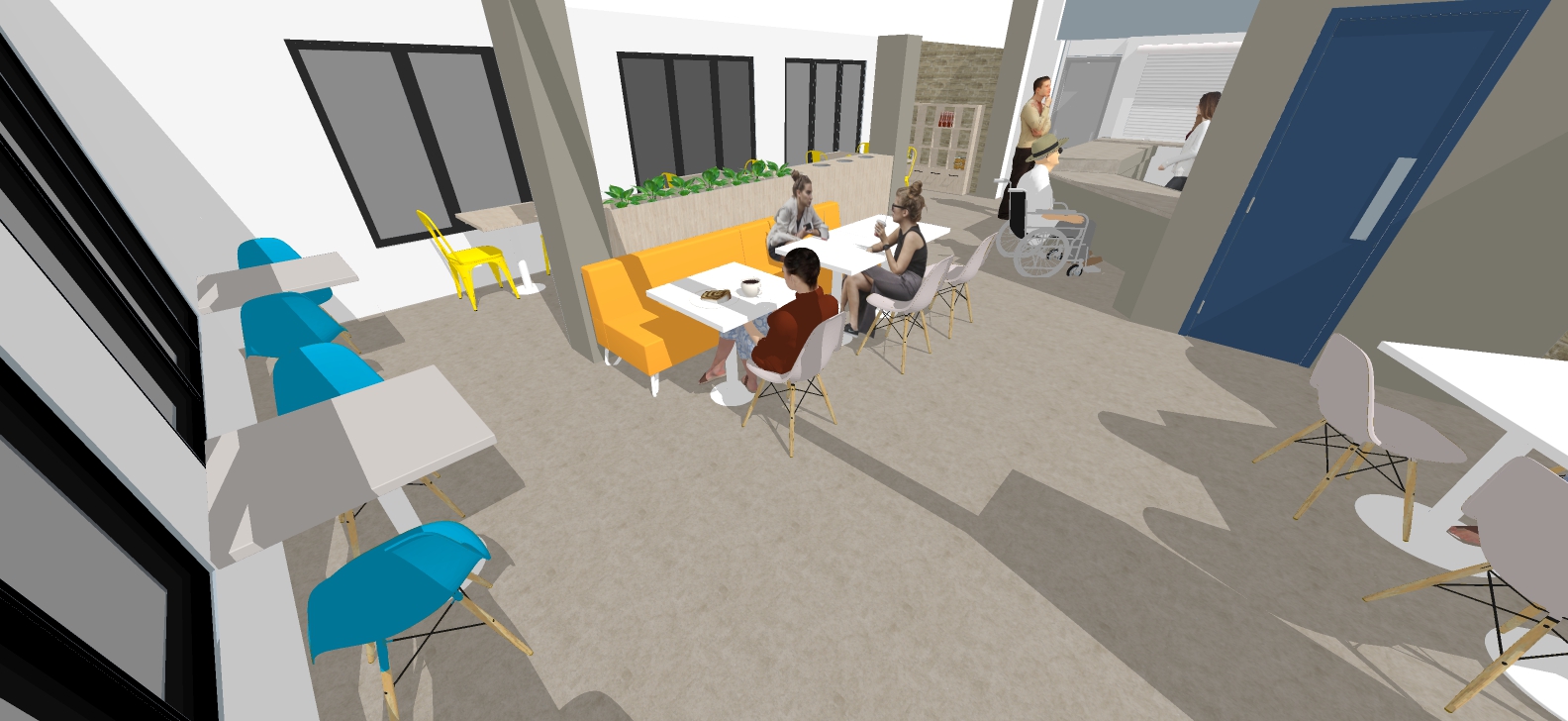 Amspec refurbish cafe for local charity, Embrace Wigan & Leigh | Amspec